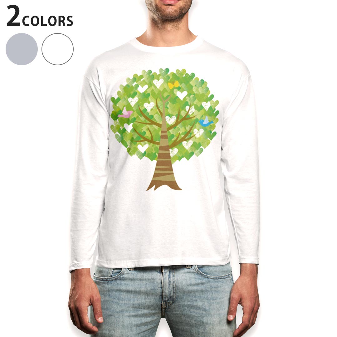 ロング tシャツ メンズ 長袖 ホワイト グレー デザイン XS S M L XL 2XL Tシャツ ティーシャツ T shirt long sleeve上記で使用したデザインTシャツはこちら▼男性用ロングTシャツ全デザインはこちらから▼商...