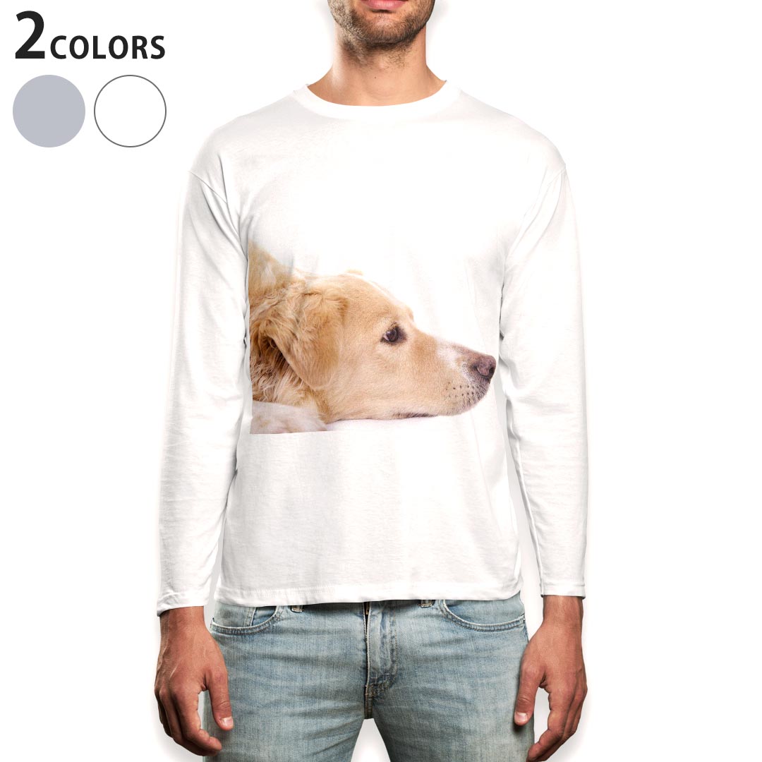 ロング tシャツ メンズ 長袖 ホワイト グレー デザイン XS S M L XL 2XL Tシャツ ティーシャツ T shirt long sleeve上記で使用したデザインTシャツはこちら▼男性用ロングTシャツ全デザインはこちらから▼商...