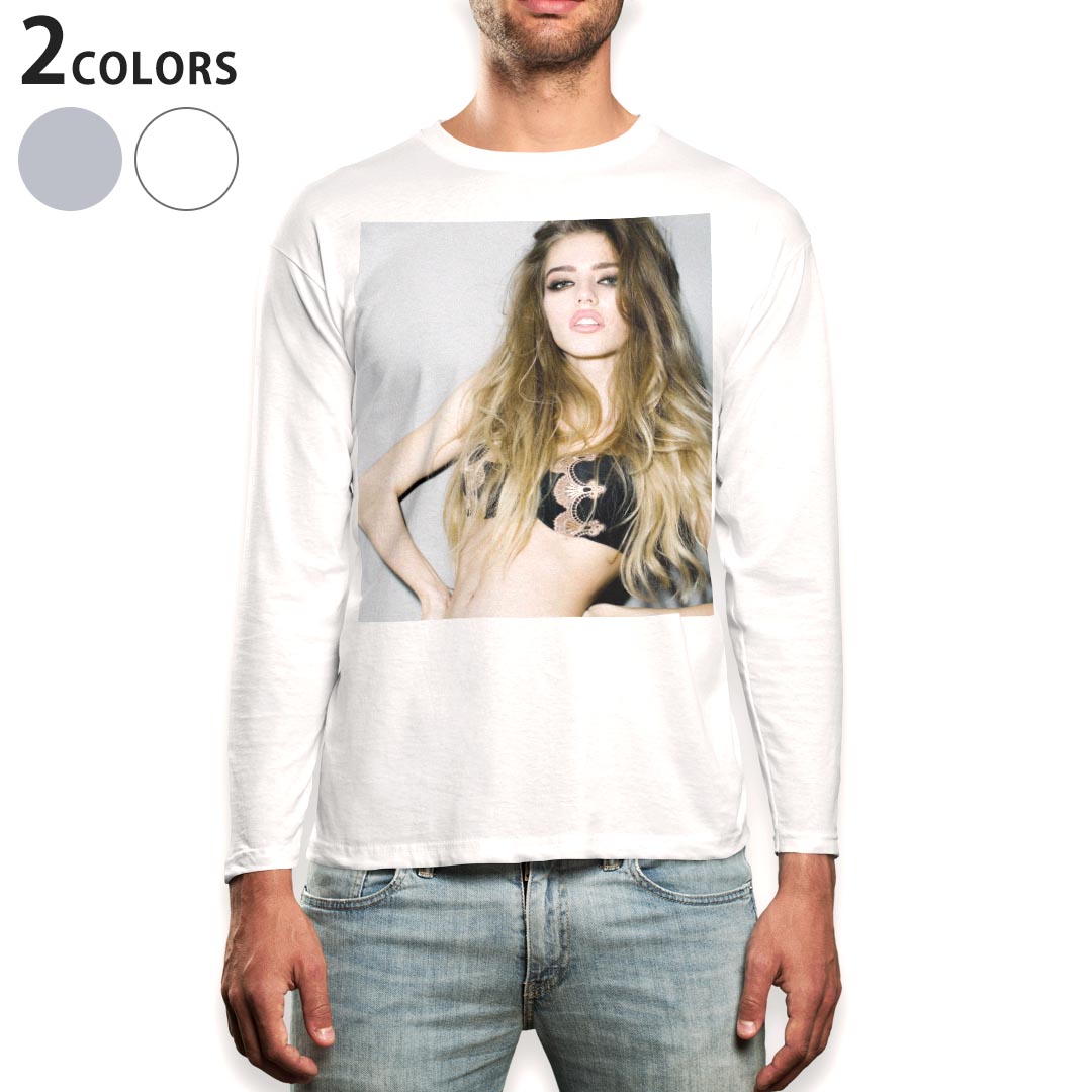 ロング tシャツ メンズ 長袖 ホワイト グレー デザイン XS S M L XL 2XL Tシャツ ティーシャツ T shirt long sleeve上記で使用したデザインTシャツはこちら▼男性用ロングTシャツ全デザインはこちらから▼商...