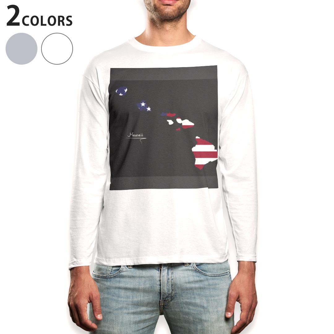 ロング tシャツ メンズ 長袖 ホワイト グレー デザイン XS S M L XL 2XL Tシャツ ティーシャツ T shirt long sleeve上記で使用したデザインTシャツはこちら▼男性用ロングTシャツ全デザインはこちらから▼商...