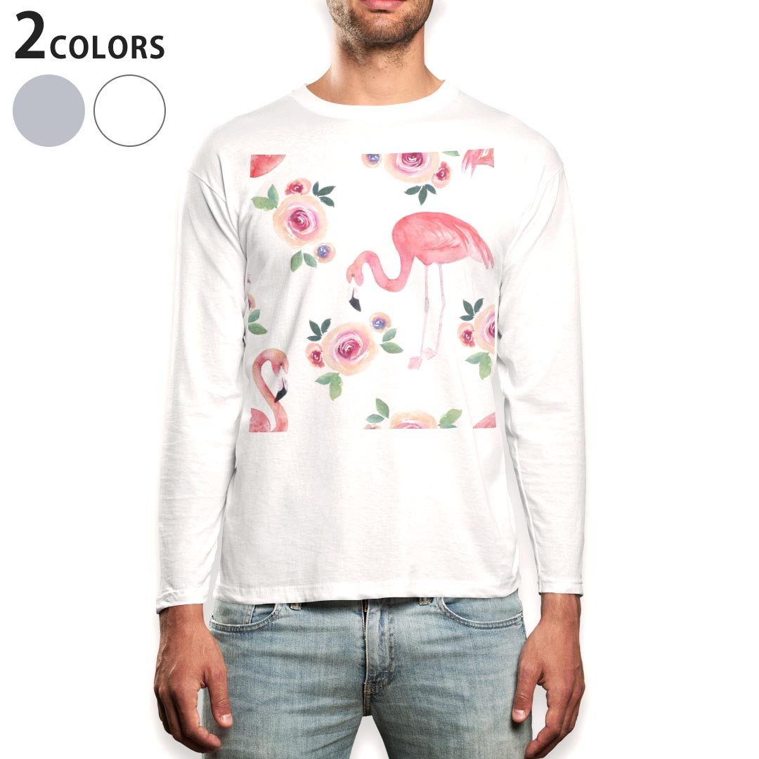 ロング tシャツ メンズ 長袖 ホワイト グレー デザイン XS S M L XL 2XL Tシャツ ティーシャツ T shirt long sleeve上記で使用したデザインTシャツはこちら▼男性用ロングTシャツ全デザインはこちらから▼商...