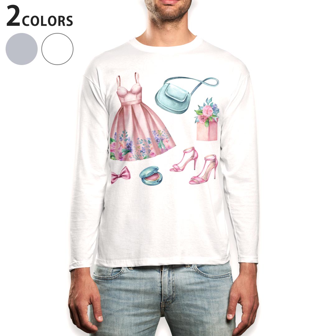 ロング tシャツ メンズ 長袖 ホワイト グレー デザイン XS S M L XL 2XL Tシャツ ティーシャツ T shirt long sleeve上記で使用したデザインTシャツはこちら▼男性用ロングTシャツ全デザインはこちらから▼