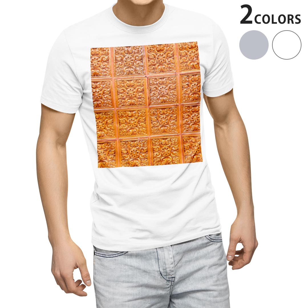 tシャツ メンズ 半袖 ホワイト グレー デザイン XS S M L XL 2XL Tシャツ ティーシャツ T shirt　白 灰色 上記で使用したデザインTシャツはこちらから 画像をクリックで商品へ▼男性用半袖Tシャツ　ホワイト・グレー全...