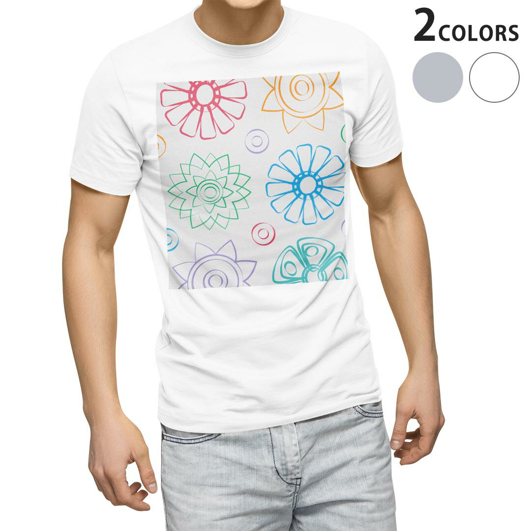 tシャツ メンズ 半袖 ホワイト グレー デザイン XS S M L XL 2XL Tシャツ ティーシャツ T shirt　白 灰色 上記で使用したデザインTシャツはこちらから 画像をクリックで商品へ▼男性用半袖Tシャツ　ホワイト・グレー全...