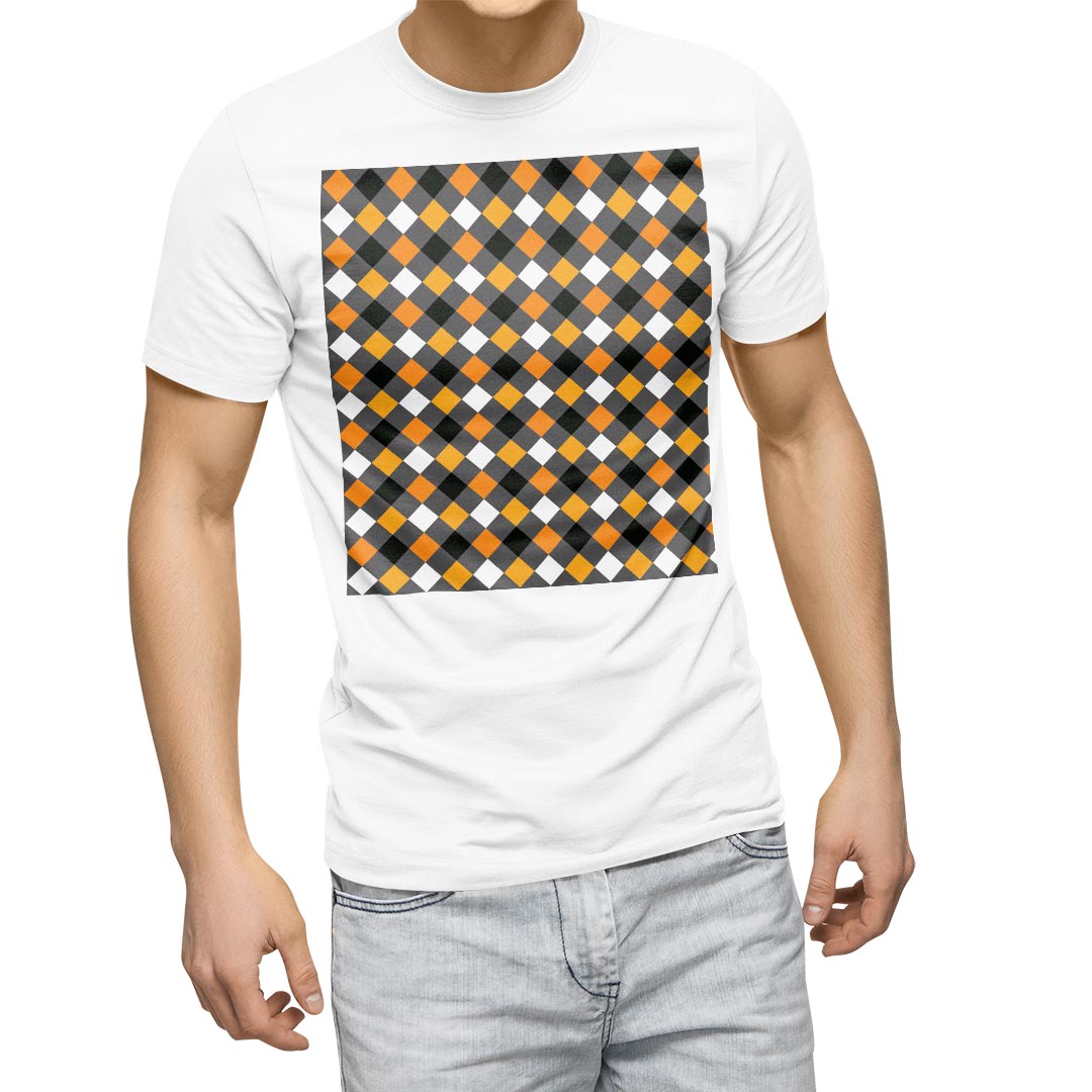 tシャツ メンズ 半袖 ホワイト グレー デザイン XS S M L XL 2XL Tシャツ ティーシャツ T shirt　白 灰色 上記で使用したデザインTシャツはこちらから 画像をクリックで商品へ▼男性用半袖Tシャツ　ホワイト・グレー全...