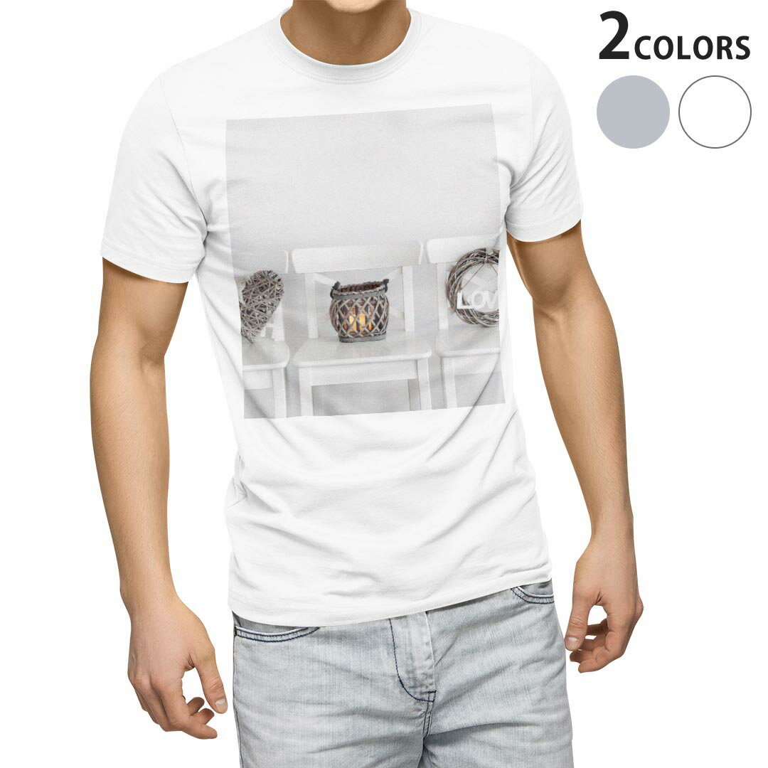 tシャツ メンズ 半袖 ホワイト グレー デザイン XS S M L XL 2XL Tシャツ ティーシャツ T shirt　白 灰色 上記で使用したデザインTシャツはこちらから 画像をクリックで商品へ▼男性用半袖Tシャツ　ホワイト・グレー全...