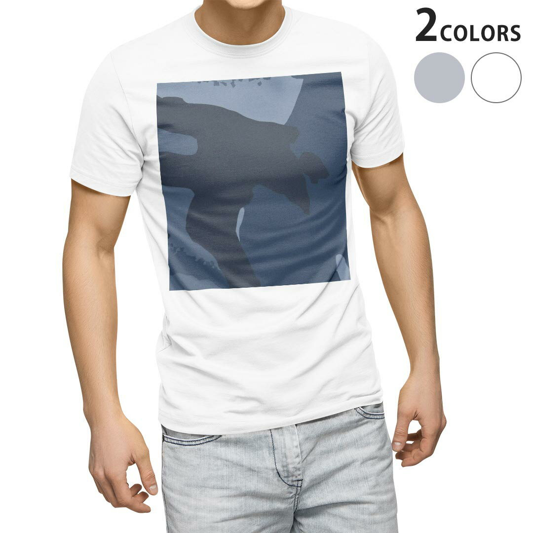 tシャツ メンズ 半袖 ホワイト グレー デザイン XS S M L XL 2XL Tシャツ ティーシャツ T shirt　白 灰色 上記で使用したデザインTシャツはこちらから 画像をクリックで商品へ▼男性用半袖Tシャツ　ホワイト・グレー全...