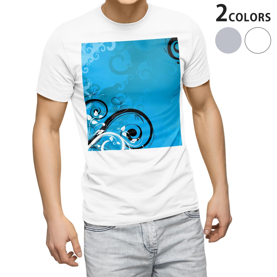 tシャツ メンズ 半袖 ホワイト グレー デザイン XS S M L XL 2XL Tシャツ ティーシャツ T shirt　白 灰色 上記で使用したデザインTシャツはこちらから 画像をクリックで商品へ▼男性用半袖Tシャツ　ホワイト・グレー全...