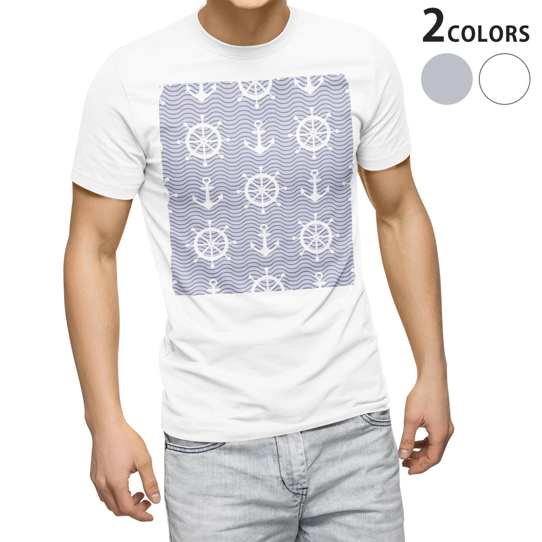 tシャツ メンズ 半袖 ホワイト グレー デザイン XS S M L XL 2XL Tシャツ ティーシャツ T shirt　白 灰色 上記で使用したデザインTシャツはこちらから 画像をクリックで商品へ▼男性用半袖Tシャツ　ホワイト・グレー全...