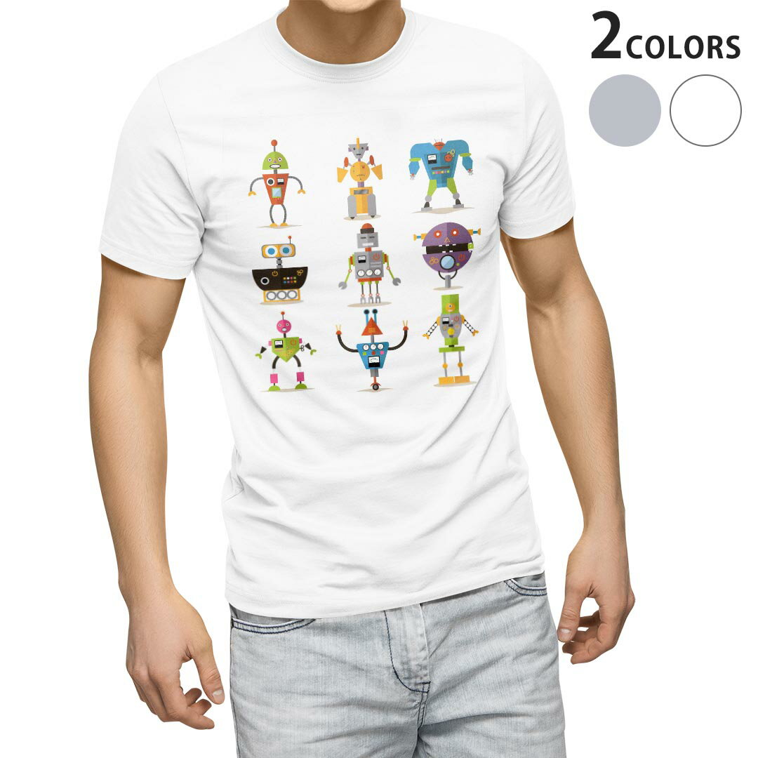 tシャツ メンズ 半袖 ホワイト グレー デザイン XS S M L XL 2XL Tシャツ ティーシャツ T shirt　白 灰色 上記で使用したデザインTシャツはこちらから 画像をクリックで商品へ▼男性用半袖Tシャツ　ホワイト・グレー全...