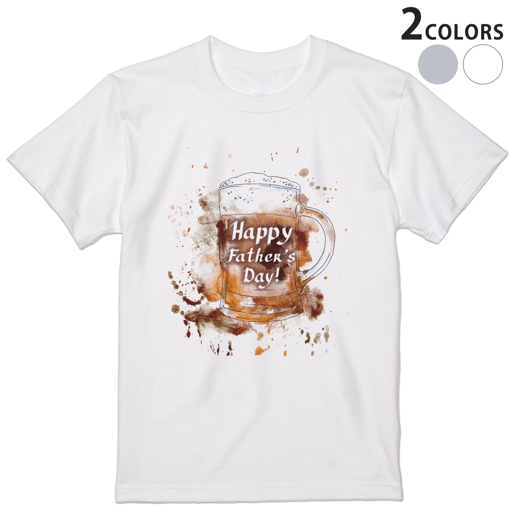 tシャツ メンズ 半袖 ホワイト グレー デザイン XS S M L XL 2XL Tシャツ ティーシャツ T shirt　白 灰色 上記で使用したデザインTシャツはこちらから 画像をクリックで商品へ▼男性用半袖Tシャツ　ホワイト・グレー全...