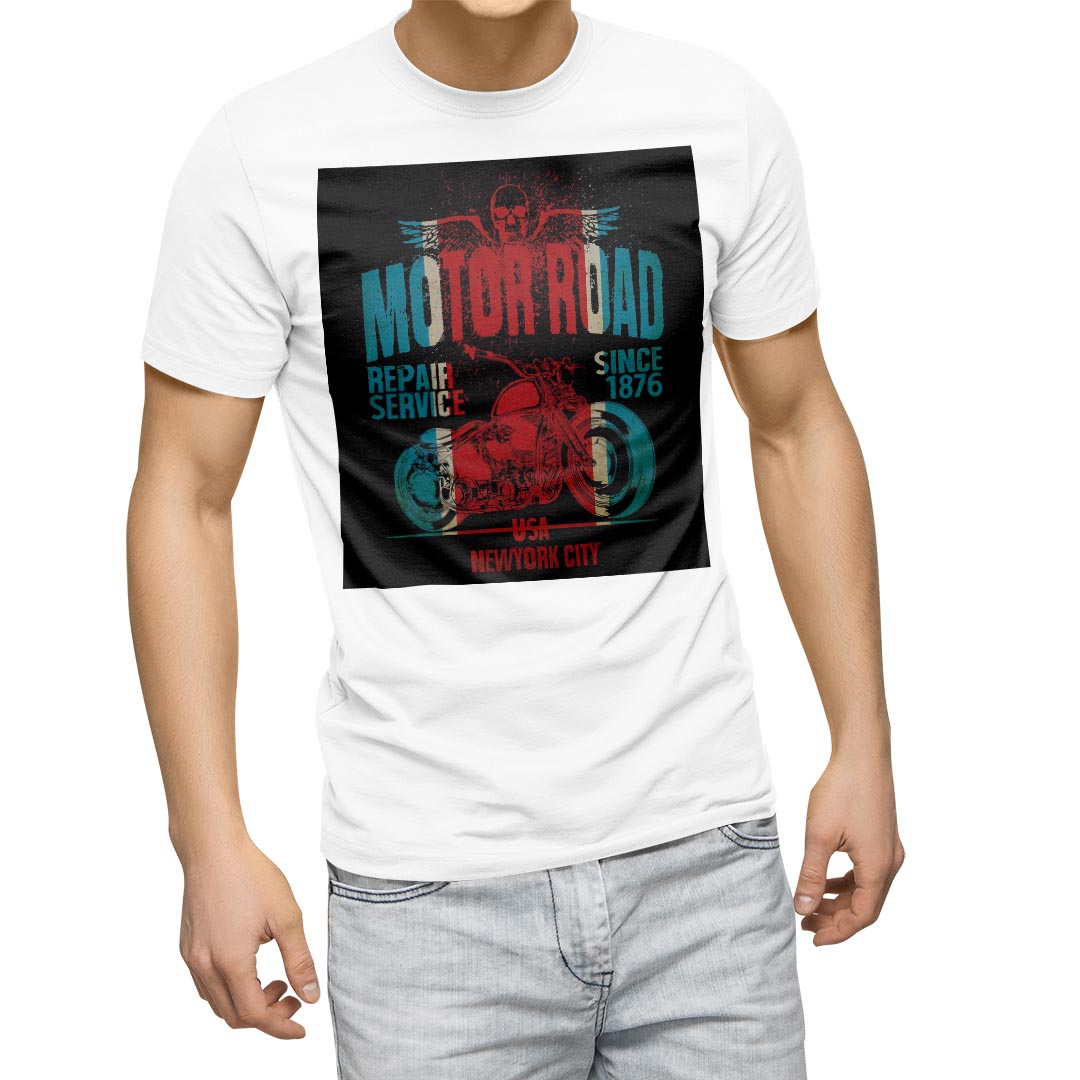 tシャツ メンズ 半袖 ホワイト グレー デザイン XS S M L XL 2XL Tシャツ ティーシャツ T shirt　白 灰色 上記で使用したデザインTシャツはこちらから 画像をクリックで商品へ▼男性用半袖Tシャツ　ホワイト・グレー全...
