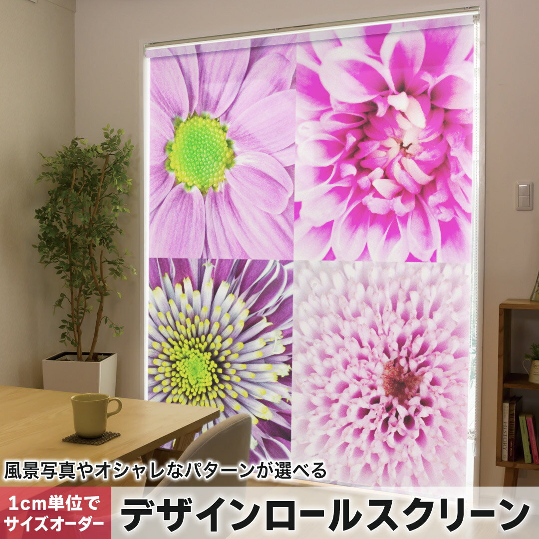 商品特徴・1cm単位でサイズオーダー可能なロールスクリーン・美しい写真やイラスト、パターンからデザインが選べる・操作方法や取付位置が選べるので様々な場面に対応注意事項【色味について】商品画像はサンプルですので、ご覧の環境によっては多少色味に...