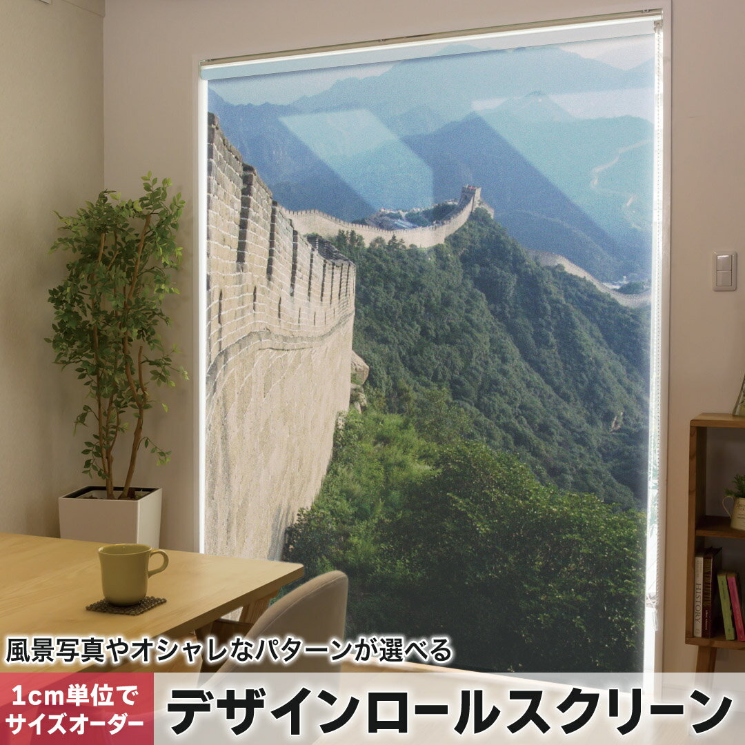 商品特徴・1cm単位でサイズオーダー可能なロールスクリーン・美しい写真やイラスト、パターンからデザインが選べる・操作方法や取付位置が選べるので様々な場面に対応注意事項【色味について】商品画像はサンプルですので、ご覧の環境によっては多少色味に...