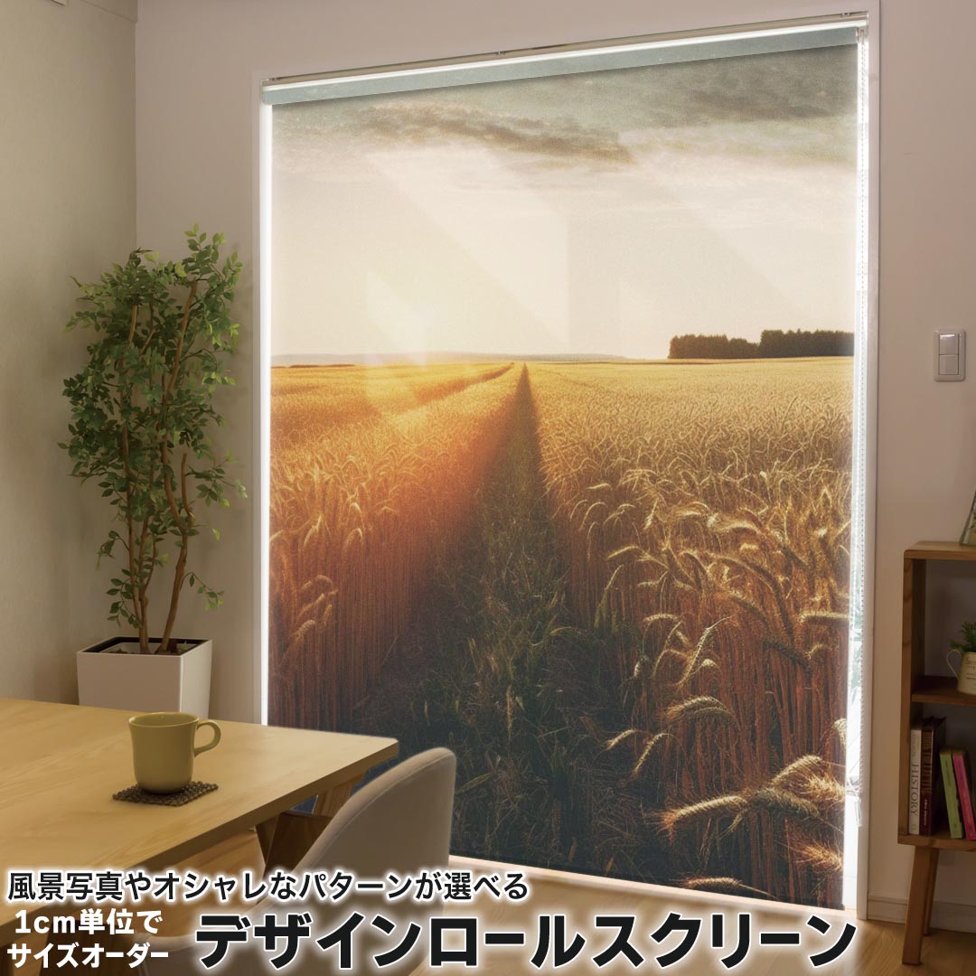 商品特徴・1cm単位でサイズオーダー可能なロールスクリーン・美しい写真やイラスト、パターンからデザインが選べる・操作方法や取付位置が選べるので様々な場面に対応注意事項【色味について】商品画像はサンプルですので、ご覧の環境によっては多少色味に...