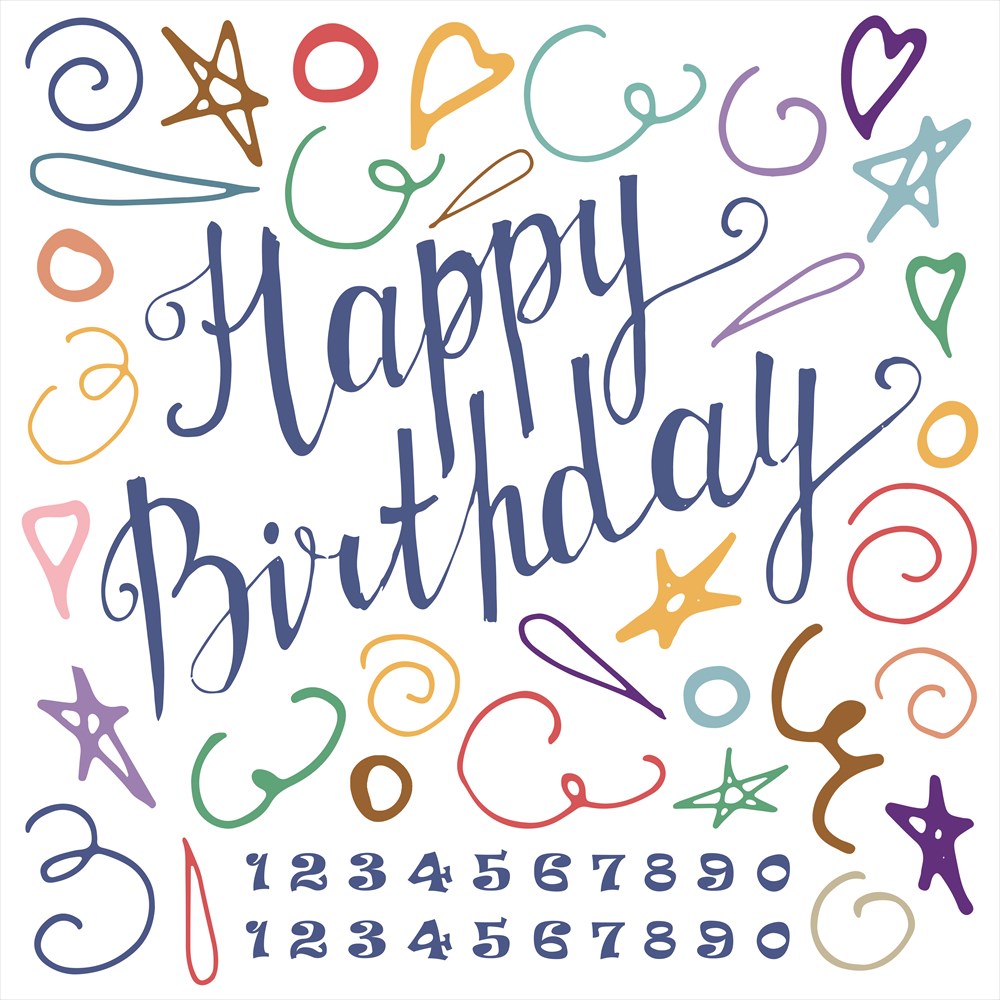 誕生日☆シール式ウォールステッカー　バースデー ガーランド ガーラント カラフル 数字 飾り 装飾 おしゃれ 壁紙 剥がせる DIY プチリフォーム パーティ 賃貸■Lsize ■Msize ■Ssize ウォールステッカー全商品こちらから...