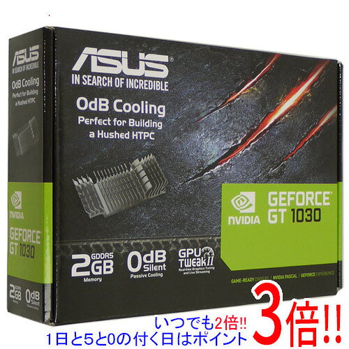 商品名【中古】ASUSグラボ GT1030-SL-2G-BRK PCIExp 2GB 元箱あり商品状態動作確認済みの中古品です。※中古品のため、使用感や傷、汚れ等がある場合がございます。商品説明ファンレス仕様の「GeForce GT 103...