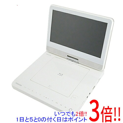 商品名【中古】TOSHIBA ポータブルBDプレーヤー SD-BP900S 本体のみ 液晶画面いたみ商品状態動作確認済みの中古品です。※液晶画面に傷があります。※中古品のため、使用感や傷、汚れ等がある場合がございます。型番SD-BP900S...