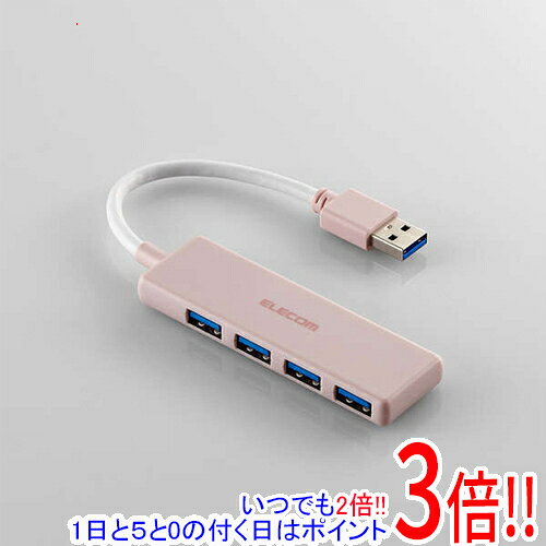 商品名ELECOM製 USB 5Gbpsハブ 4ポート U3H-H040PN ピンク商品状態新品型番U3H-H040PN [ピンク]仕様メーカー：エレコム製（エレコム株式会社）[基本スペック]タイプ：USBハブ電源供給：バスパワーインターフ...