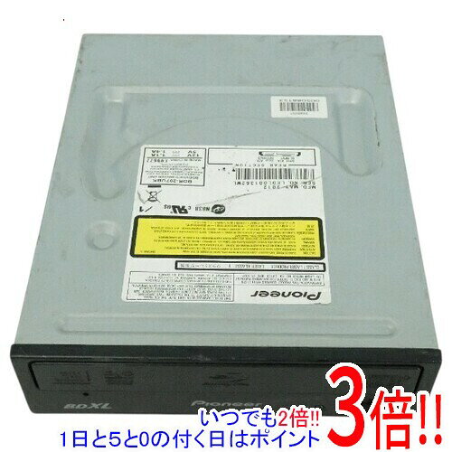 商品名【中古】PIONEER 内蔵型ブルーレイドライブ BDR-207UBK商品状態動作確認済みの中古品です。※中古品のため、使用感や傷、汚れ等がある場合がございます。型番BDR-207UBK付属品※付属品なし。本体のみとなります。ご確認の...