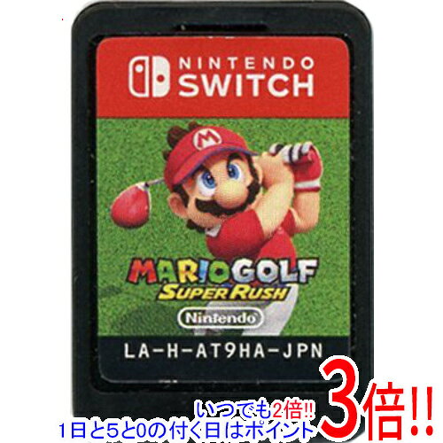 商品名【中古】マリオゴルフ スーパーラッシュ Nintendo Switch ソフトのみ商品状態開封済みの中古品です。※ソフトのみの出品です。※本商品は、製品の性質上、返品はお受けできませんのでご了承ください。仕様ジャンル スポーツCERO...