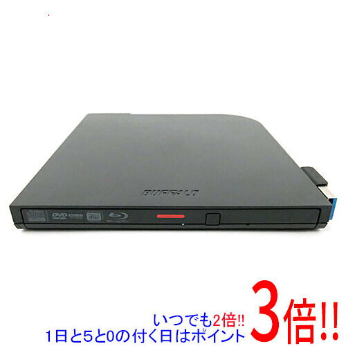 商品名【中古】BUFFALO 外付けブルーレイドライブ BRXL-PT6U3-BKE商品状態動作確認済みの中古品です。※中古品のため、使用感や傷、汚れ等がある場合がございます。型番BRXL-PT6U3-BKE [ブラック]仕様[基本スペック...