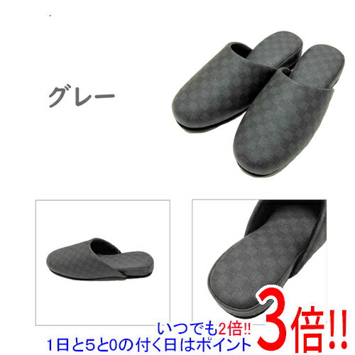 商品名【新品(開封のみ)】 センコー 抗菌機能＆かかと楽チン！お手入れ簡単なスリッパ チェッカー Lサイズ 61090 グレー商品状態新品未使用品です。商品説明【来客用にもオススメ】汚れてもサッと拭きとれてお手入れ簡単♪抗菌機能つき♪モダン...