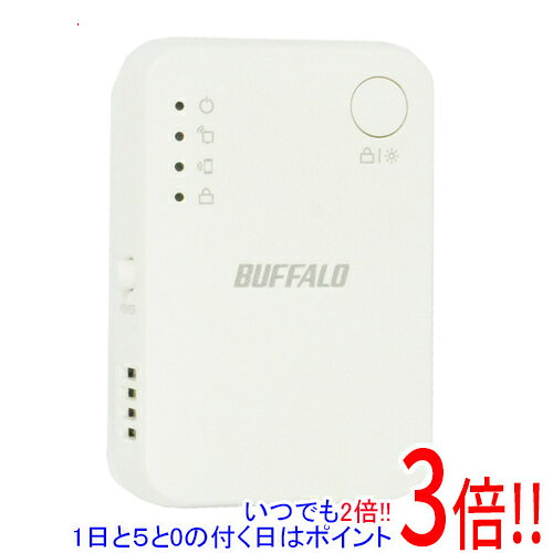 商品名【中古】BUFFALO 無線LAN中継機 AirStation HighPower WEX-733DHPS ホワイト 本体のみ商品状態動作確認済みの中古品です。※中古品のため、使用感や傷、汚れ等がある場合がございます。商品説明・有線L...