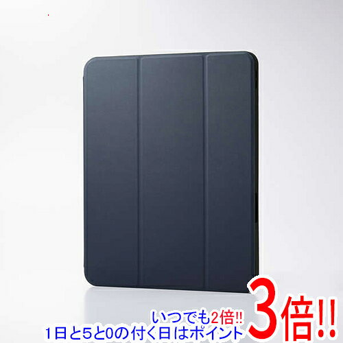 商品名ELECOM 13インチiPad Air(M3/M2) フラップケース 衝撃吸収 Pencil収納 スリープ対応 TB-A25XSANV ネイビー商品状態新品型番TB-A25XSANV [ネイビー]仕様メーカー：ELECOM製（エレコ...