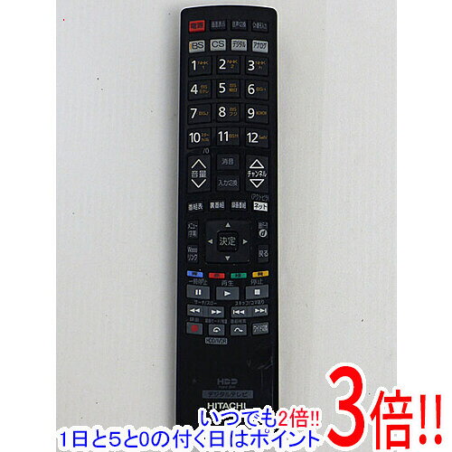 商品名【中古】HITACHI テレビリモコン C-RS2商品状態 動作確認済の中古品です。 ※中古品ですので、傷、汚れ等ある場合がございます。ご理解の上、ご検討お願いします。 商品名 テレビリモコン 型番 C-RS2 仕様 対応機種：P37...