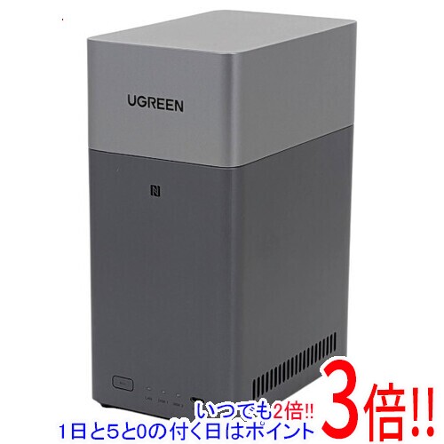 商品名【新品(開封のみ・箱きず・やぶれ)】 UGREEN 2ベイ NASync DH2300 UGR-NA-000007商品状態新品未使用品です。開封のみ行われております。外箱に破れや潰れ、汚れなどのダメージがあります。（訳あり理由）※外箱...