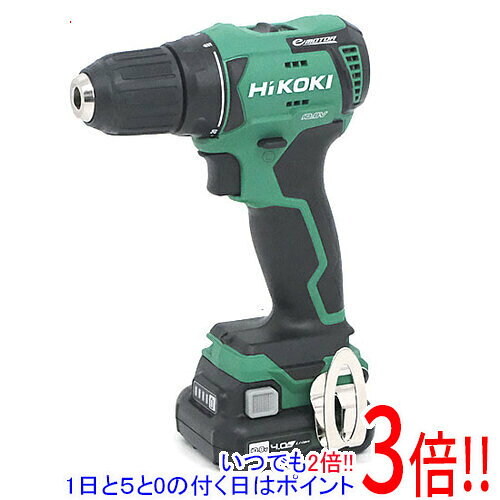 商品名HiKOKI コードレスドライバドリル 10.8V 4.0Ah DS12DD (2LS)商品状態新品※ケース・付属品完備当店では電動工具に関しましての初期不良の対応期間を2週間と定めさせて いただいております。それ以降の使用に関しまし...