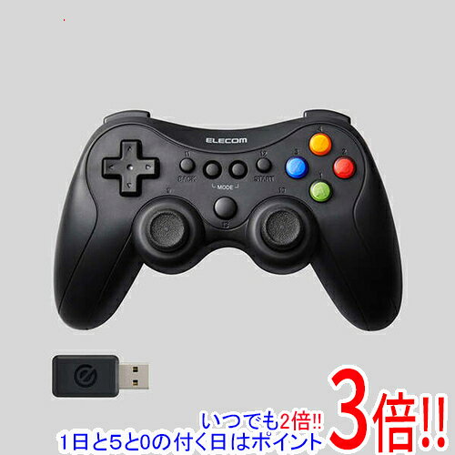 商品名ELECOM GAMING 無線 FPS ゲームパッド GP50S JC-GP50SVBK ブラック商品状態新品の商品です。商品説明射撃に適したメカニカルトリガーボタンと、スティックカスタマイズに対応したFPS特化仕様！振動機能にも対...
