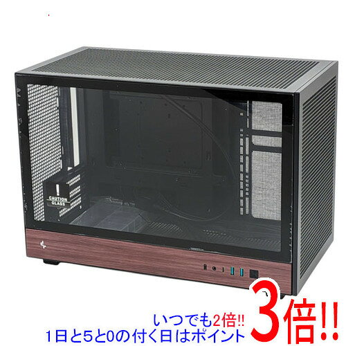 商品名【新品(開封のみ)】 DEEPCOOL PCケース CH260 WOOD R-CH260-BKNWM0-G-1 ブラック商品状態新品未使用品です。開封のみ行われております。型番R-CH260-BKNWM0-G-1 [ブラック]仕様[基...