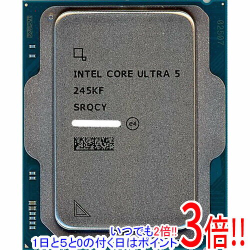 商品名【バルク新品】 Core Ultra 5 245KF 4.2GHz LGA1851 SRQCY商品状態 新品未使用。開封のみの未使用品です。バルク品。 商品説明 14（6+8）コア14スレッドで動作するソケットLGA1851対応のデス...
