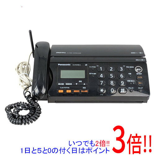 商品名【中古】Panasonic 普通紙ファクス KX-PW308-K 本体のみ商品状態動作確認済みの中古品です。※中古品のため、使用感や傷、汚れ等がある場合がございます。型番KX-PW308-K仕様[基本仕様]電話機能 ○スキャナタイプ ...