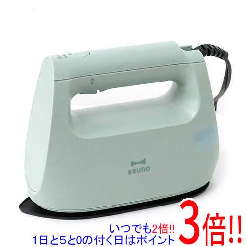 商品名BRUNO 2WAY衣類スチーマー BOE152-GR グリーン商品状態新品の商品です。型番BOE152-GR [グリーン]仕様[基本仕様]タイプ 衣類スチーマーハンガーアイロン(ハンガーショット) ○オートオフ ○プレス機能 あり立...
