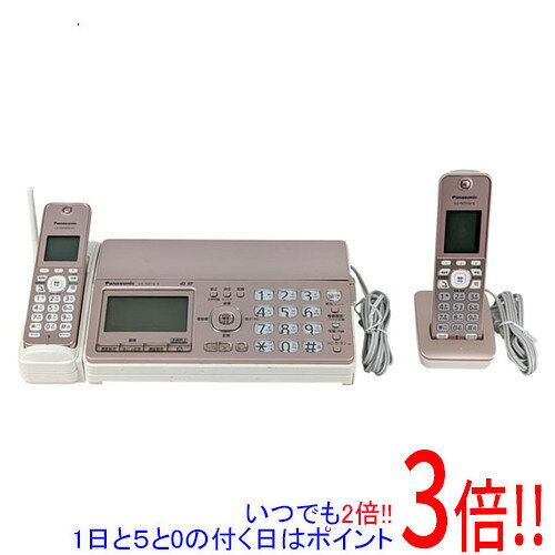 商品名【中古】Panasonic 普通紙ファクス(子機1台) おたっくす KX-PZ510DL-N ピンクゴールド 受話子機用・子機用バッテリーなし 元箱あり商品状態動作確認済みの中古品です。※中古品のため、使用感や傷、汚れ等がある場合がご...