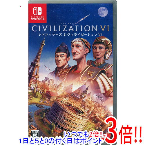 商品名【中古】シドマイヤーズ シヴィライゼーション VI Nintendo Switch商品状態 開封済みの中古品です。☆ケース付き！※本商品は、製品の性質上、返品はお受けできませんのでご了承ください。 商品情報 ・実在した24名の指導者か...