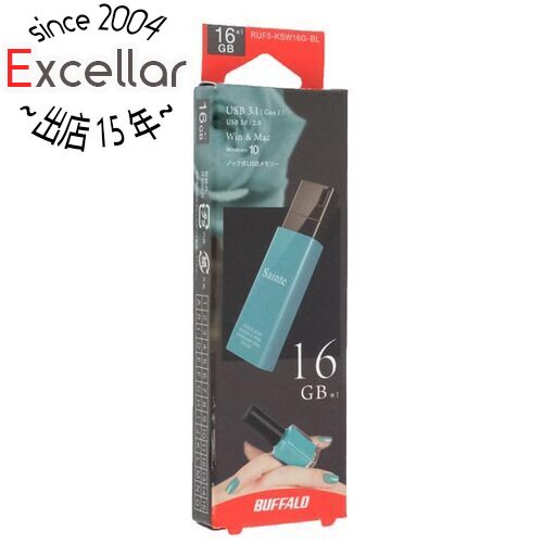 商品名BUFFALO ノックスライドUSBメモリー RUF3-KSW16G-BL 16GB ブルー商品状態 新品 商品説明 ネイルボトルをモチーフにしたデザインのUSBメモリー（16GB） 商品名 ノックスライドUSBメモリー 型番 RUF...