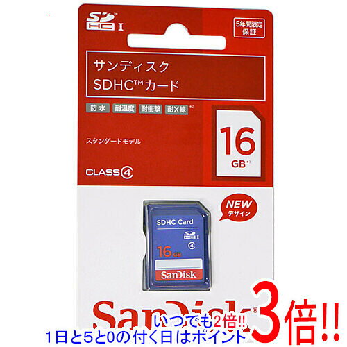 商品名SanDisk SDHCメモリカード SDSDB-016G-J35U 16GB商品状態新品商品説明デジタルコンテンツの保存に最適 安心の防水、耐温度、耐衝撃、耐X線商品名様SDHCメモリーカード 16GB Class4スタンダード型番...