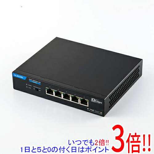 商品名【延長保証対応!!】エレコム 10Gマルチギガ対応5ポートスイッチ EHC-X05MA-HB ブラック商品状態新品の商品です。型番EHC-X05MA-HB [ブラック]仕様[基本スペック]スイッチングデータ転送方式 ストア＆フォワード...
