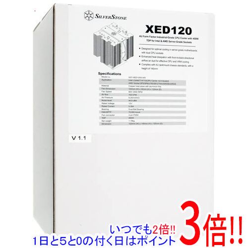 商品名SILVERSTONE CPUクーラー SST-XED120S-WS商品状態新品の商品です。商品名SILVERSTONE CPUクーラー型番SST-XED120S-WS仕様[対応ソケット]Intel対応ソケット LGA 4677/47...