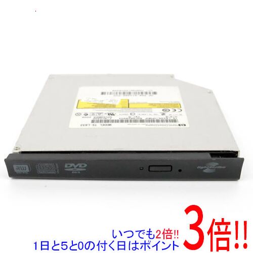 商品名【中古】東芝サムソン 内蔵型 DVDドライブ TS-L633商品状態動作確認済の中古品です。※中古品ですので、傷、汚れ等ある場合がございます。ご理解の上、ご検討お願いします。商品名内蔵型 DVDドライブ型番TS-L633仕様（読込速度...