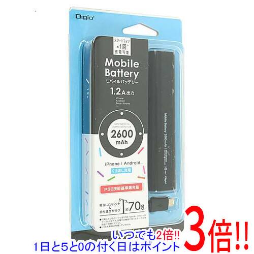 商品名【新品(開封のみ)】 ナカバヤシ モバイルバッテリー 2600mAh MB-0158BK ブラック商品状態新品未使用品です。開封のみ行われております。商品説明iPhoneやAndroidのスマートフォン等を充電できる、スリムなモバイル...
