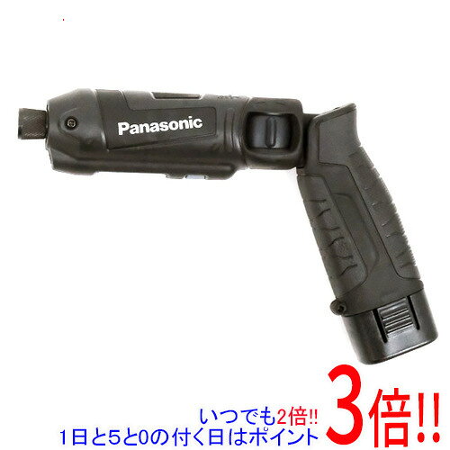 商品名Panasonic 充電スティックインパクトドライバー 7.2V EZ7521F07D-B 黒商品状態新品の商品です。型番EZ7521F07D-B [黒]仕様[基本仕様]タイプ インパクトドライバー最大締め付けトルク 25 N・m対応...