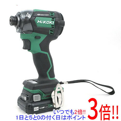 商品名HiKOKI 充電式インパクトドライバー 10.8V WH12DCA (2LS)商品状態新品 ※ケース・付属品完備 当店では電動工具に関しましての初期不良の対応期間を2週間と定めさせていただいております。 それ以降の使用に関しましての...