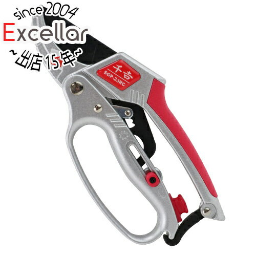 ラチェット機能の有無を切り替えられる、切替式のラチェット剪定鋏です。生木の剪定、整枝作業。ワンタッチでラチェット機能のオンのオフが切替られます。太い枝の切断、細い枝の連続切断等、シーンに合わせて使い分けが可能です。●生木切断目安：20mm。...