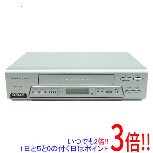 商品名【中古】SHARP ビデオデッキ VC-HF920 未使用商品状態未使用品です。商品自体の使用はございません。外箱に破れや潰れ、汚れなどのダメージがあります。※外箱のダメージのみで、商品自体には影響ございません。※保証書にすでに他店舗...