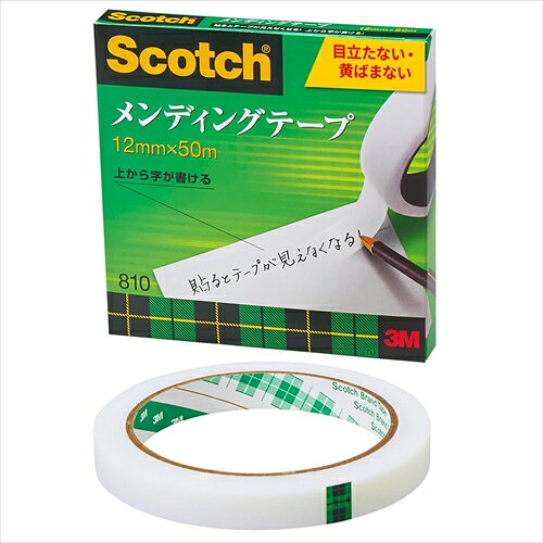 ●寸法：幅12mm×長50m●巻芯径：76mm●テープ厚：0．058mm●材質：基材＝アセテートフィルム，粘着剤＝アクリル系